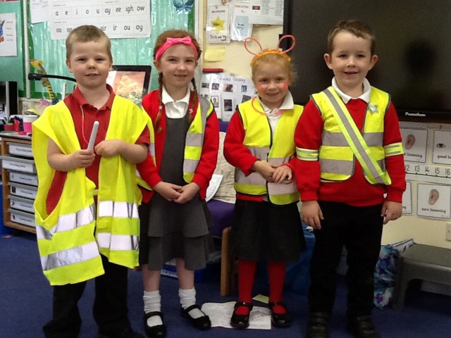 Be Bright, Be Seen day – Gomer Infant School