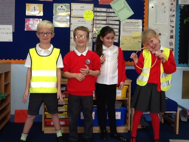 Be Bright, Be Seen day – Gomer Infant School