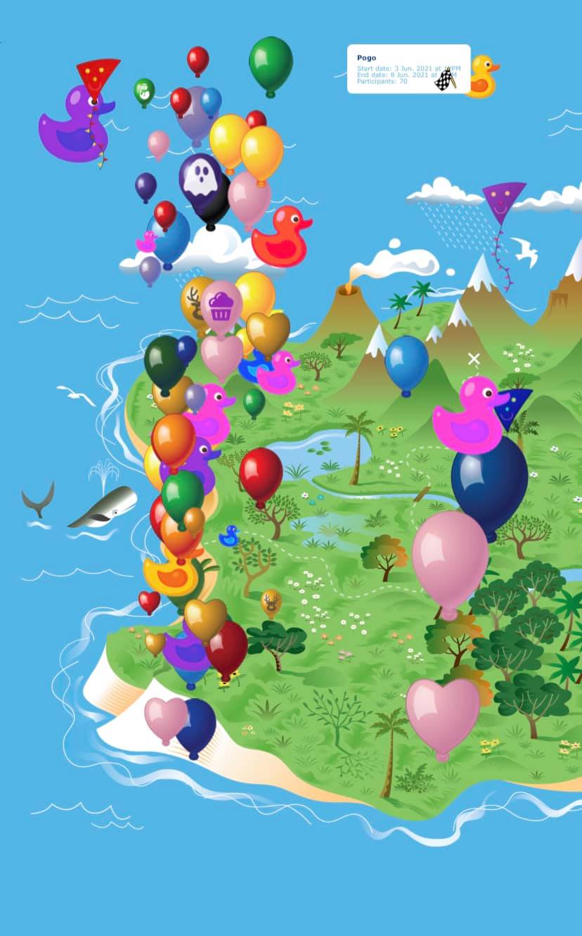 Pogo’s Virtual Balloon Race! – Gomer Infant School