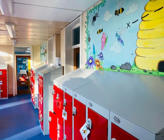 Our lovely redecorated cloakrooms! – Gomer Infant School